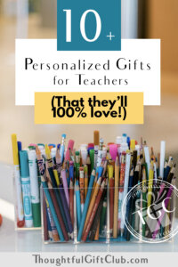 The Best Personalized Teacher Gifts: Custom Teacher Gifts (for Every ...