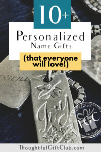 The Best Personalized Name Gifts: Custom Name Gifts (for Every Budget!)