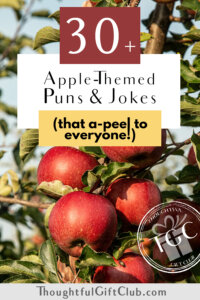 30+ Apple Puns & Jokes for Instagram Captions that Deserve Apple-ause