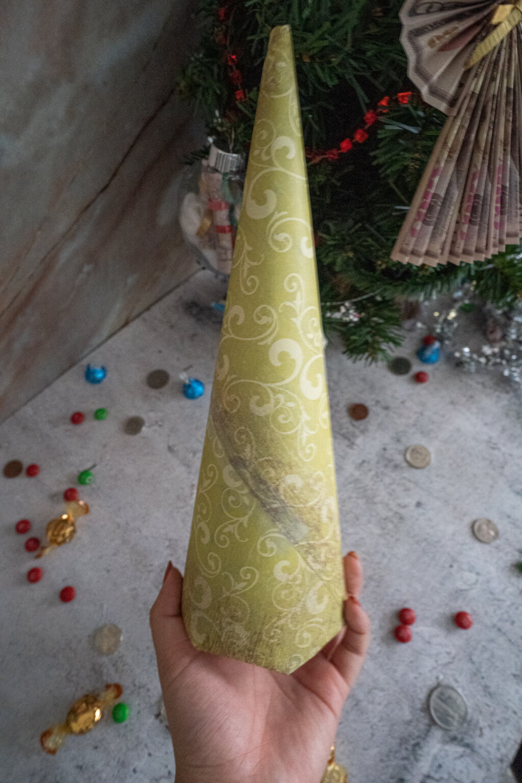 How to Make a Christmas Candy Tree (Step by Step!)