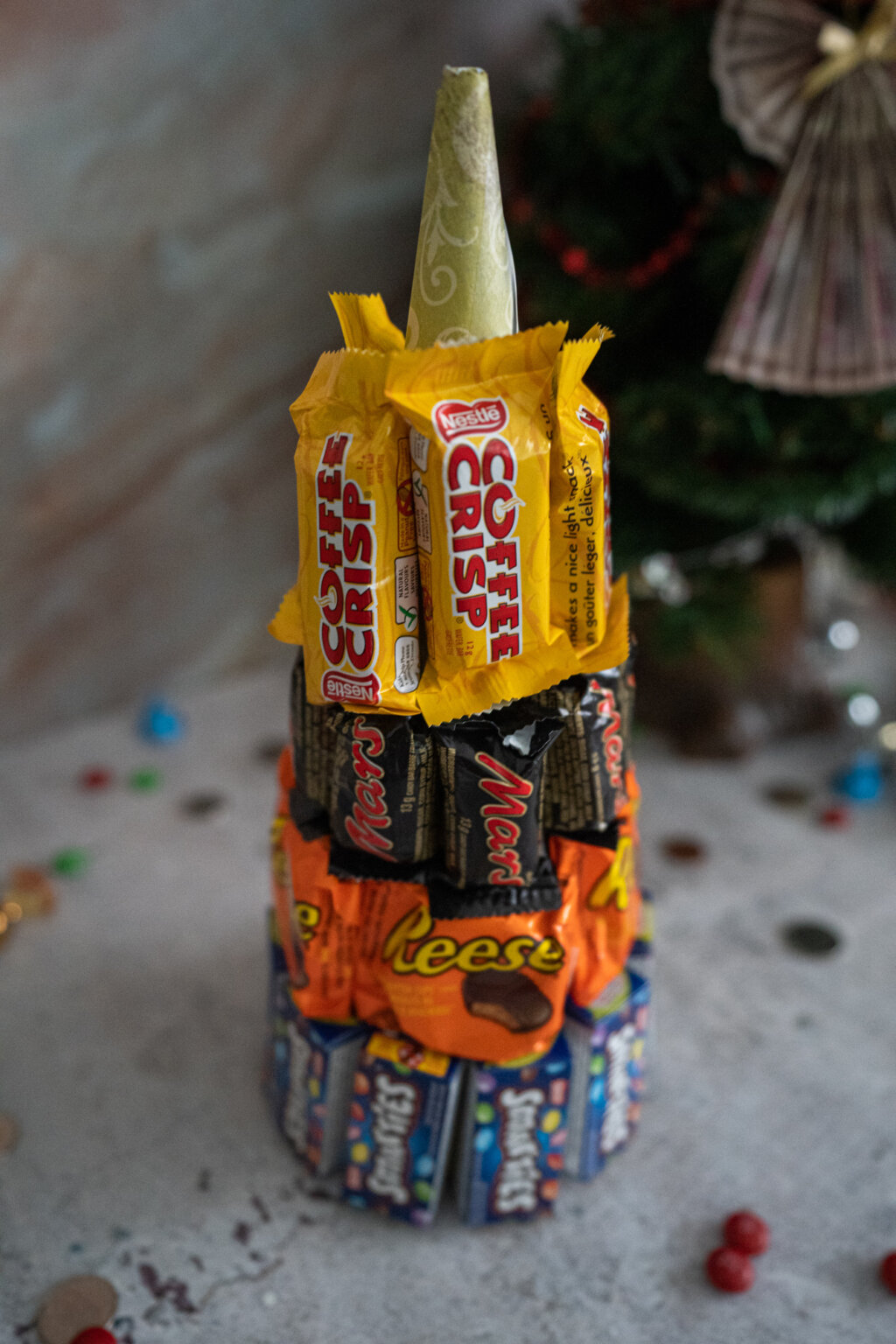 How to Make a Christmas Candy Tree (Step by Step!)