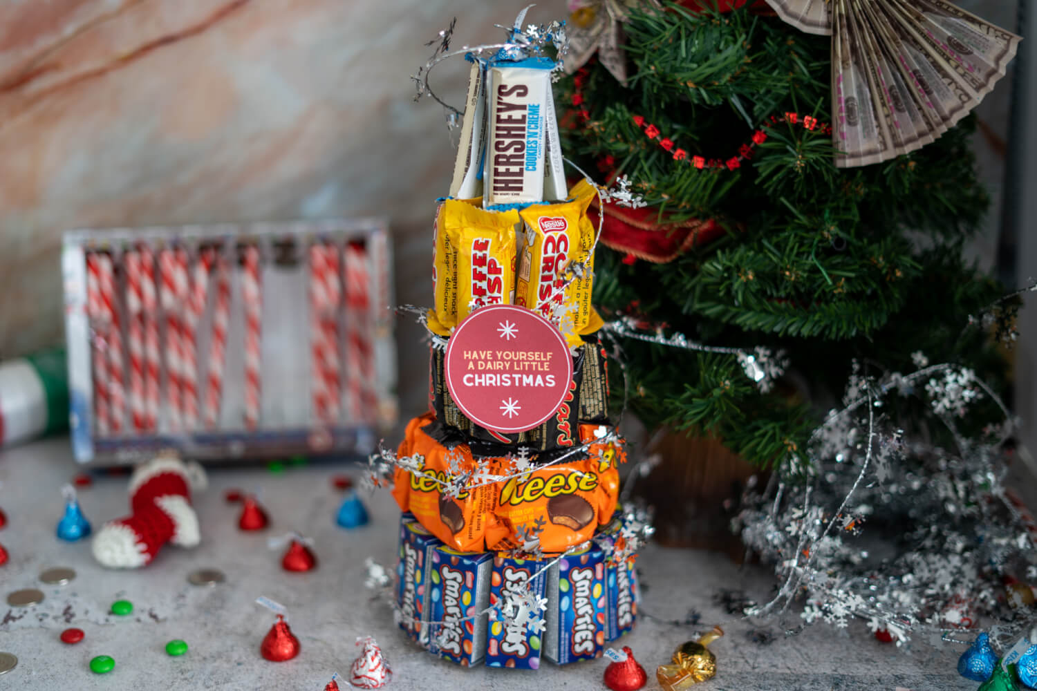 How to Make a Christmas Candy Tree (Step by Step!)