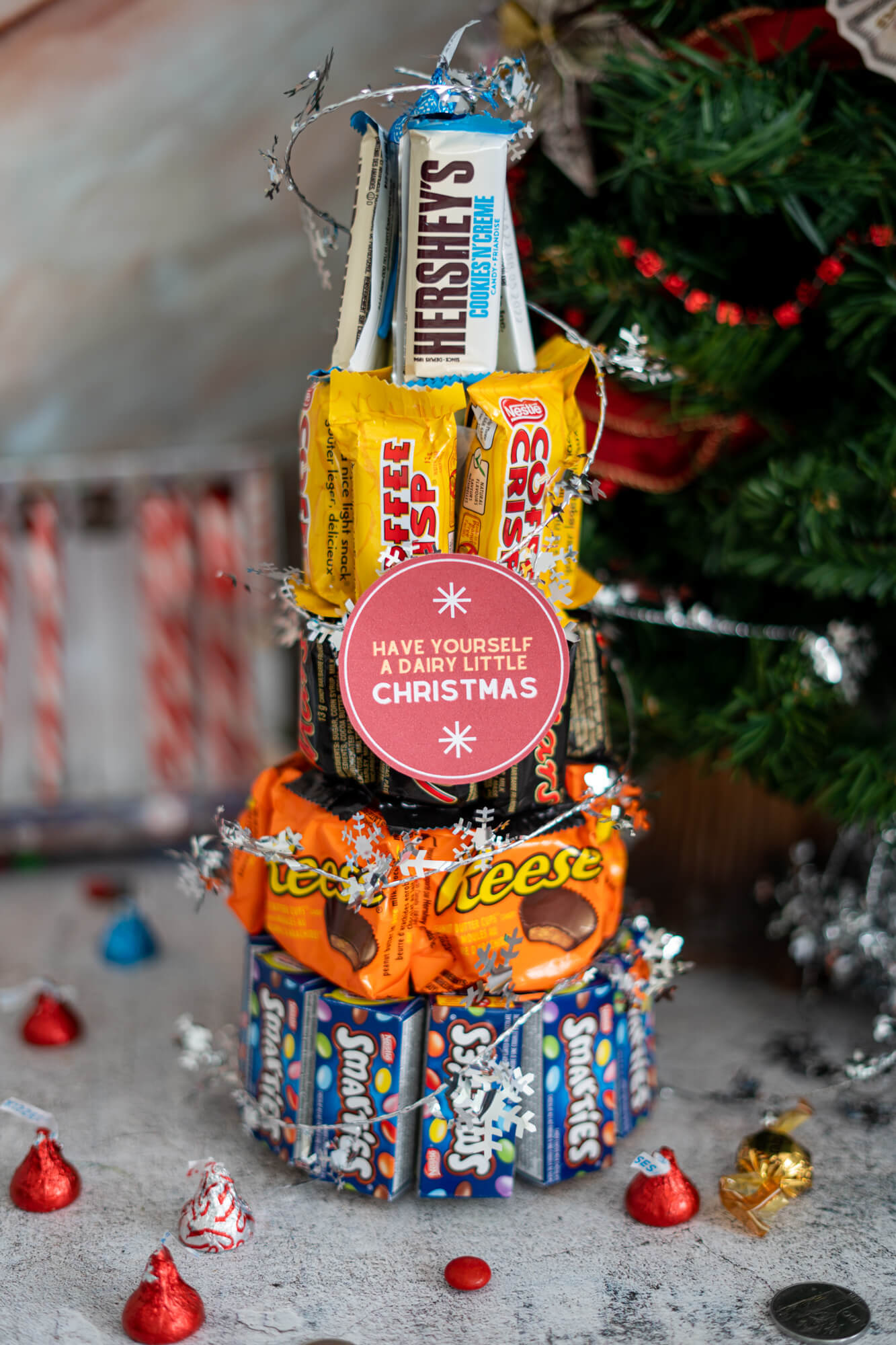 How to Make a Christmas Candy Tree (Step by Step!)
