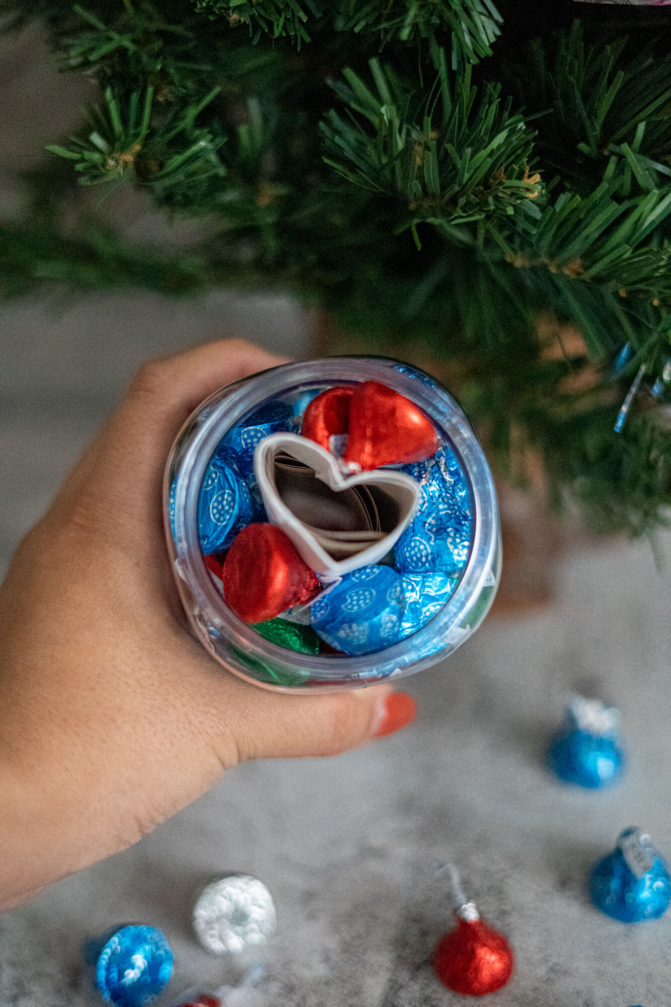 How to Make a Hidden Surprise Christmas Candy Jar (Step by Step!)