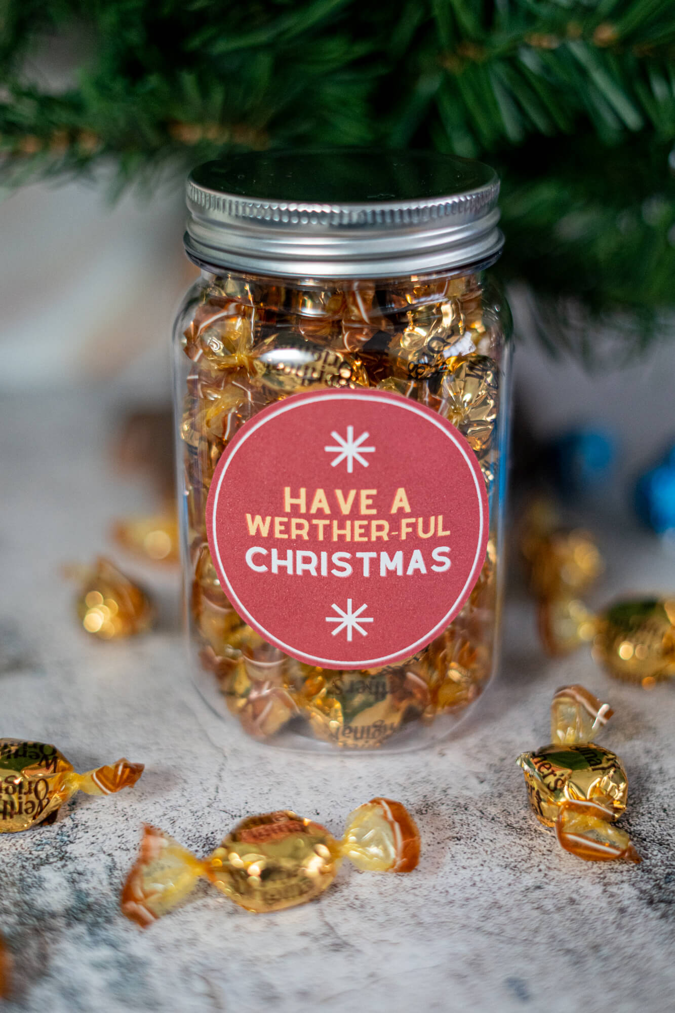 How to Make a Hidden Surprise Christmas Candy Jar (Step by Step!)