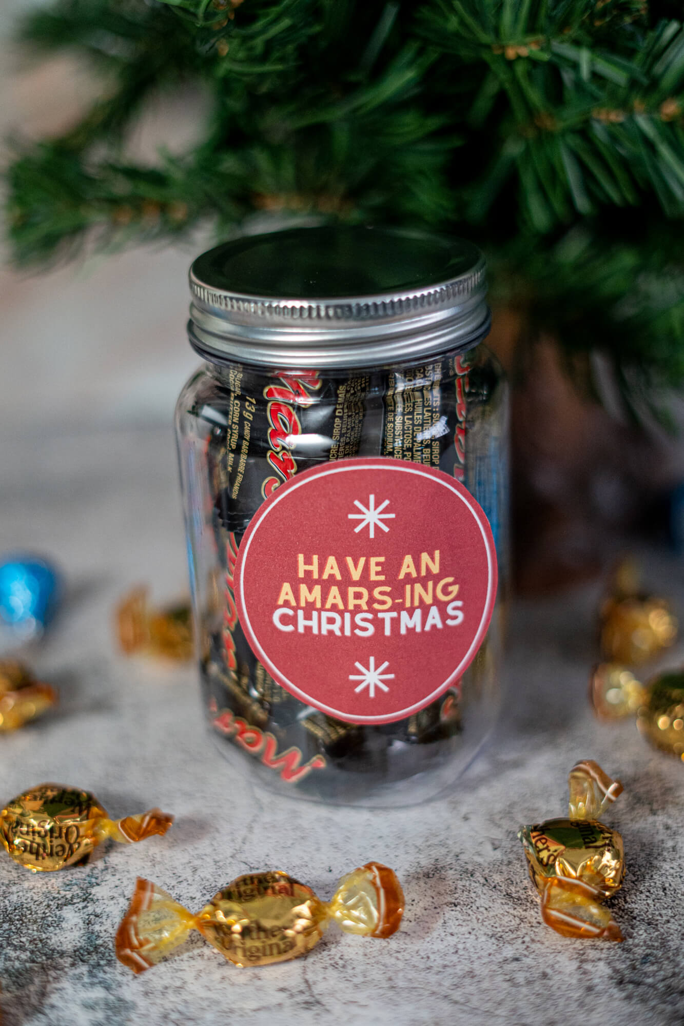 How to Make a Hidden Surprise Christmas Candy Jar (Step by Step!)