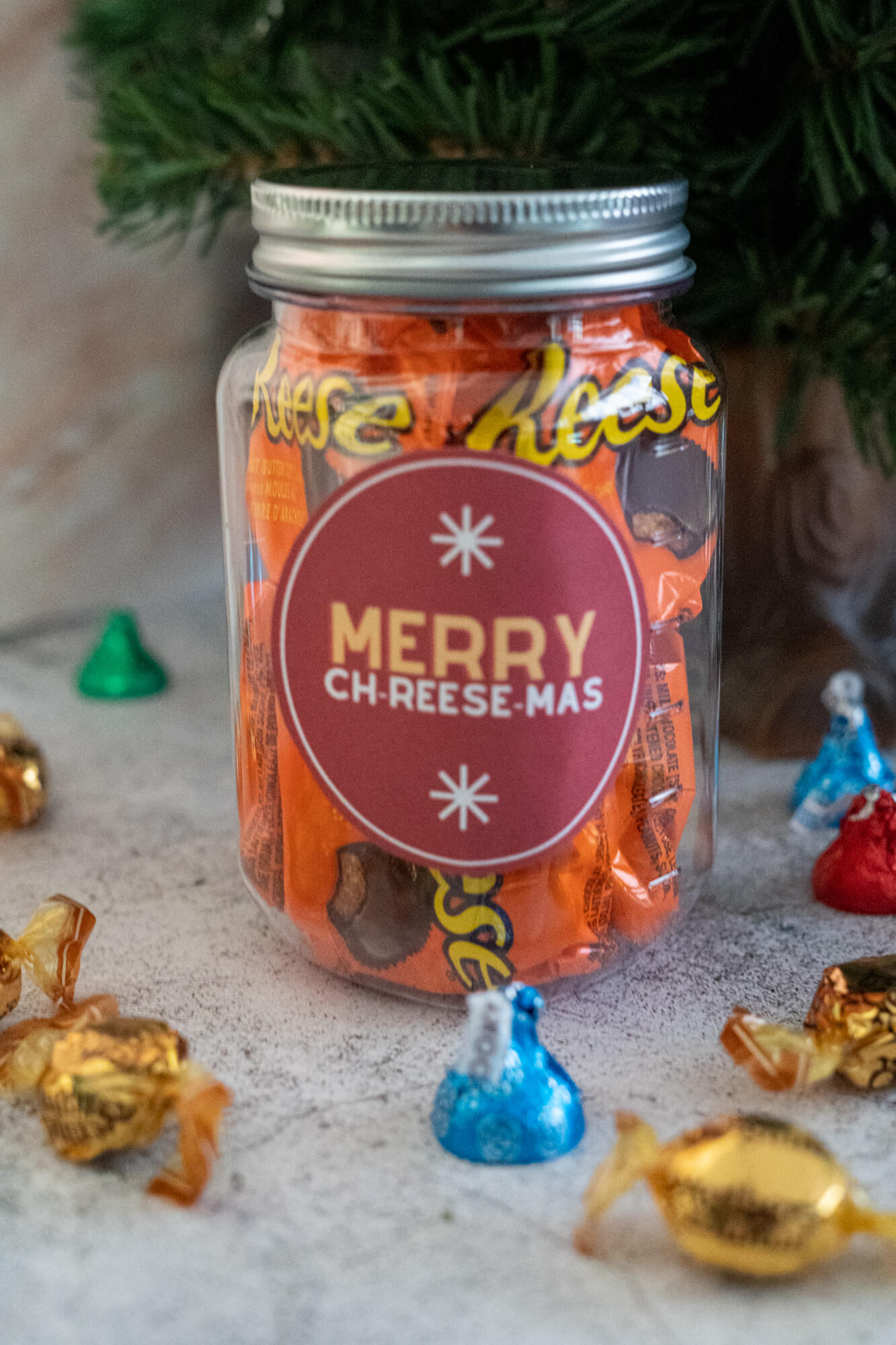 How to Make a Hidden Surprise Christmas Candy Jar (Step by Step!)