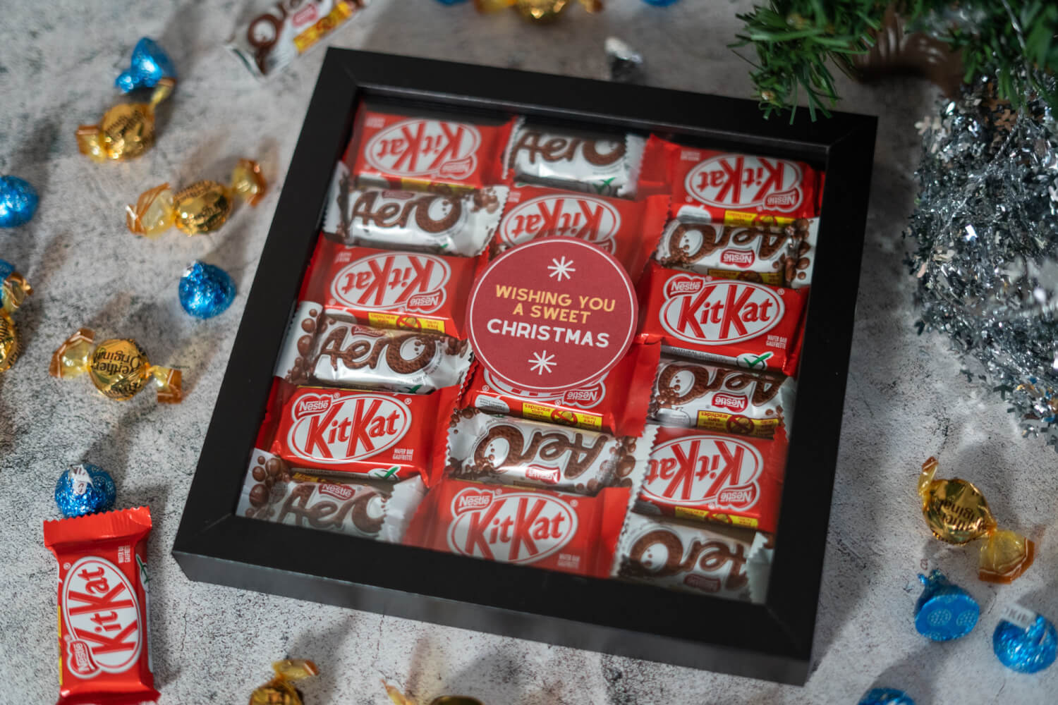 How to Make a Candy Shadow Box Gift (Step by Step!)