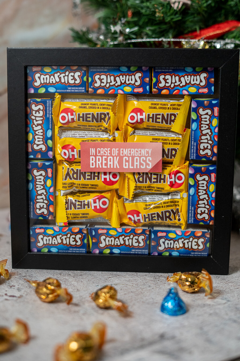 How to Make a Candy Shadow Box Gift (Step by Step!)