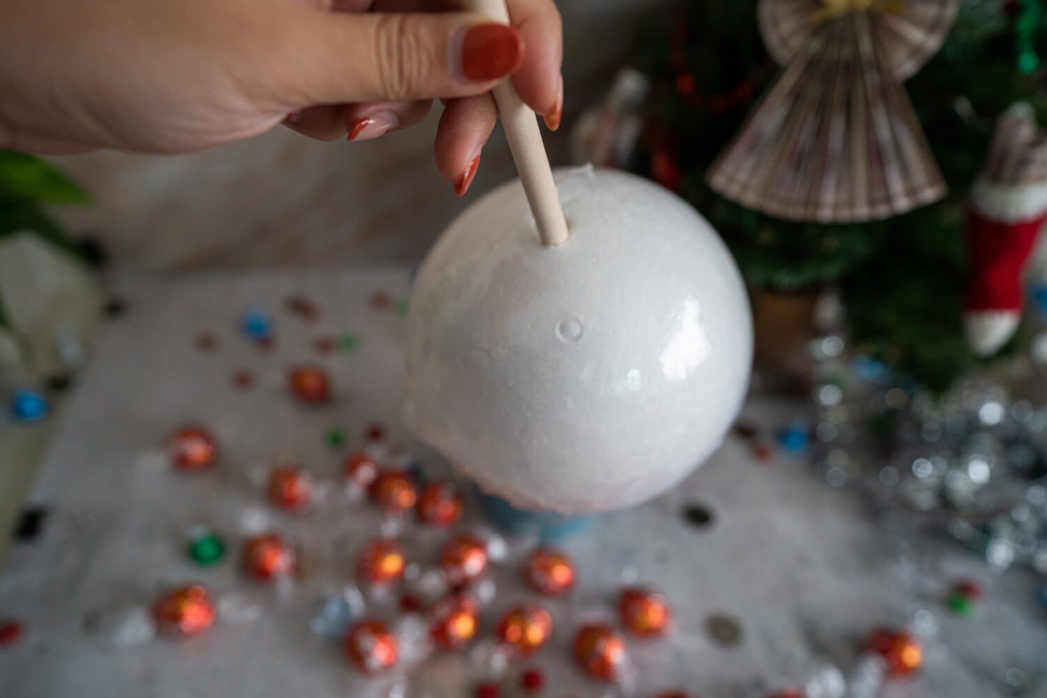 How to Make a Candy & Chocolate Topiary Gift (Step by Step!)