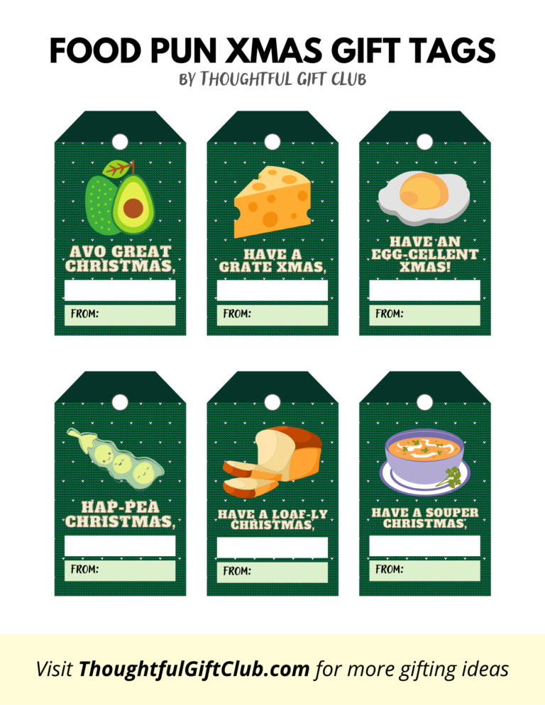 50+ FREE Printable Christmas Gift Tags to Use This Holiday Season