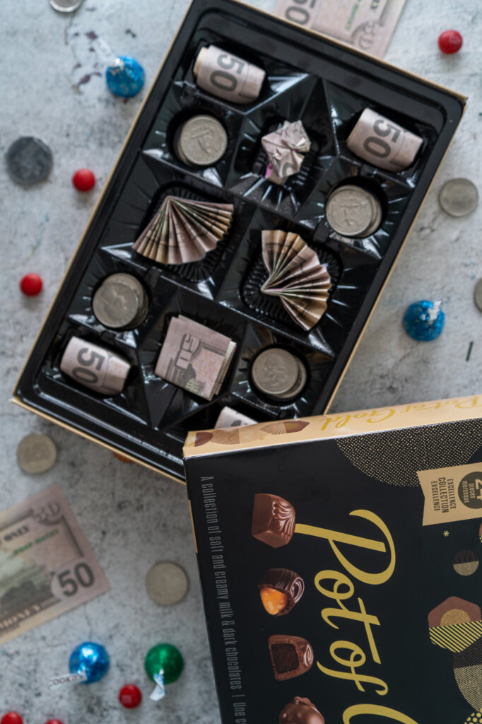 How to Make a Money Chocolate Box Gift (Step by Step!)