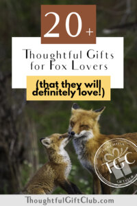 20+ Thoughtful Gifts for Fox Lovers (That They Won't Fur-Get!)