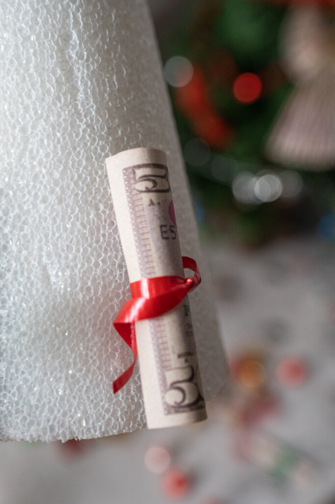 How to Make a Christmas Money Tree (Step by Step!)