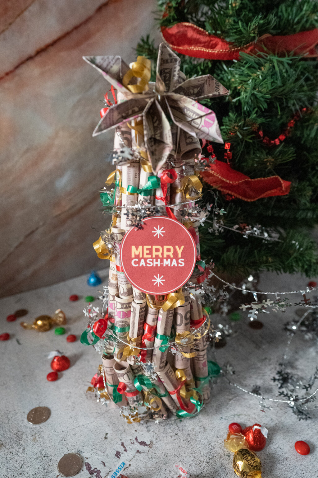 How to Make a Christmas Money Tree (Step by Step!)