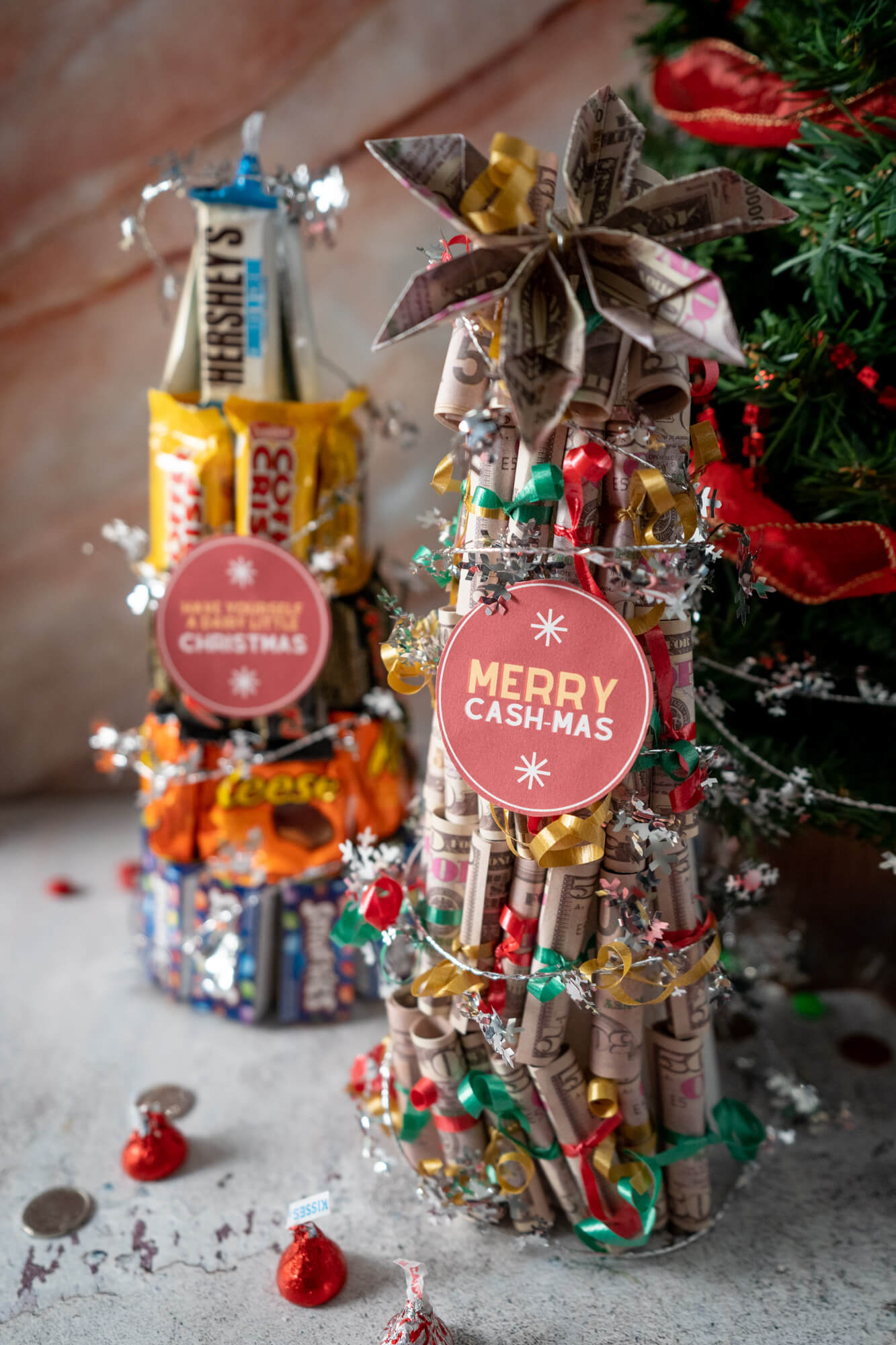 How to Make a Christmas Money Tree (Step by Step!)